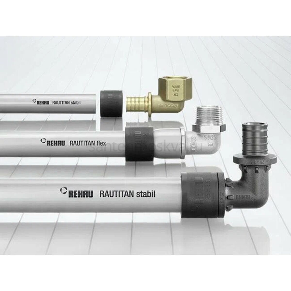 Труба универсальная REHAU RAUTITAN stabil 16х2,6 мм 11301211100 из сшитого полиэтилена купить в ...