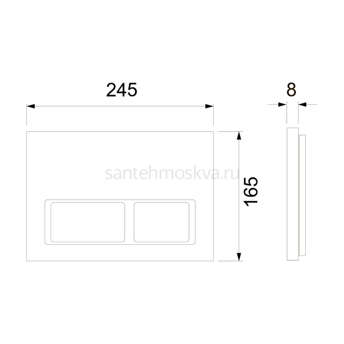 Инсталляция для унитаза spring V S401204, 4 в 1 с панелью смыва spring V черная матовая купить в ...